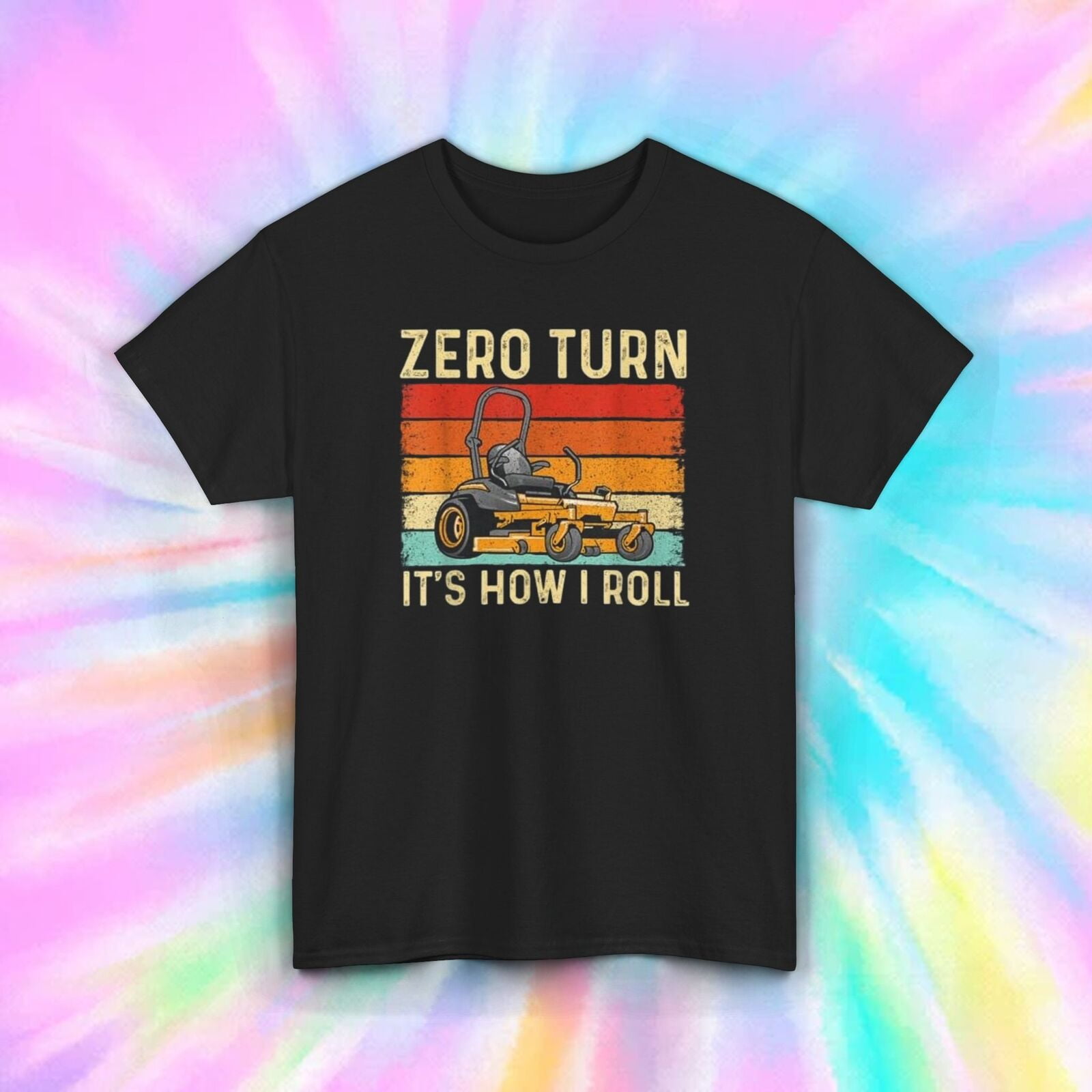 Zero Turn It's How I Roll Lawn Mower T-Shirt Funny Yard Work Tee S-5XL ...