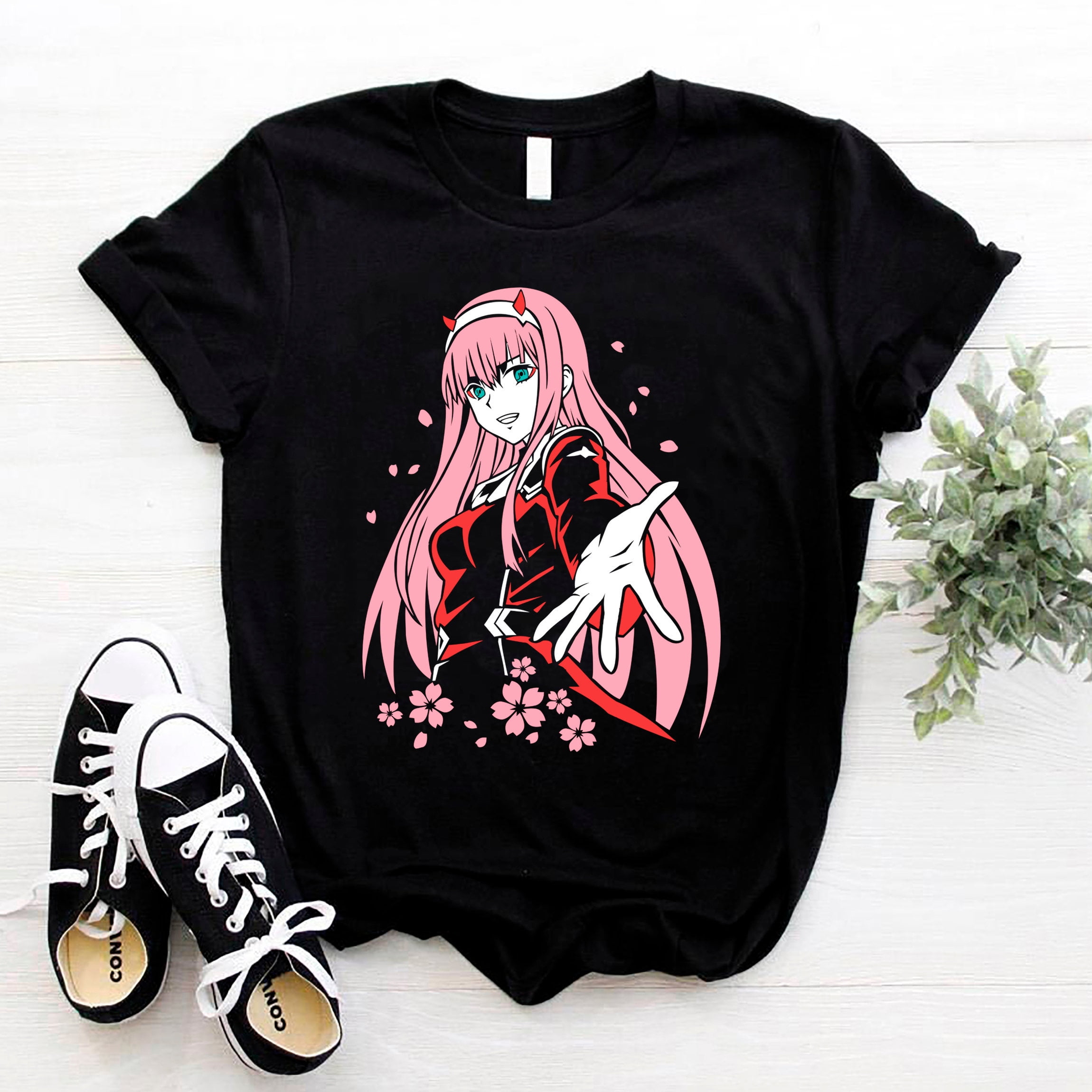 Zero Two Anime Shirt, Darling in the Franxx Manga Shirt, Aesthetic ...