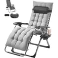 Zero gravity chair26-inch zero gravity recliner, suitable for both ...