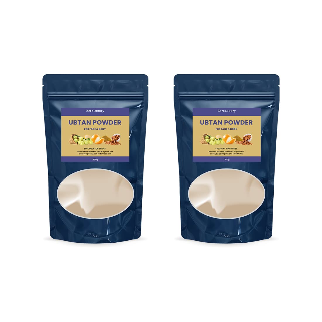 ZeroLuxury Ubtan Powder for a Beautiful Face and Body Exfoliates and ...
