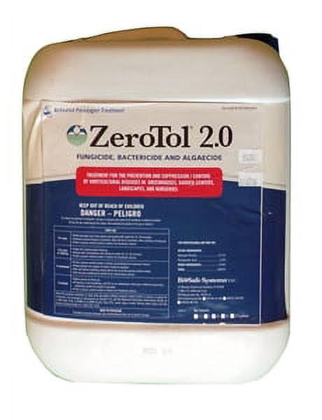 ZeroTol 2.0 Plant Acid Liquid Algaecide Fungicide - 2.5 Gallons ...