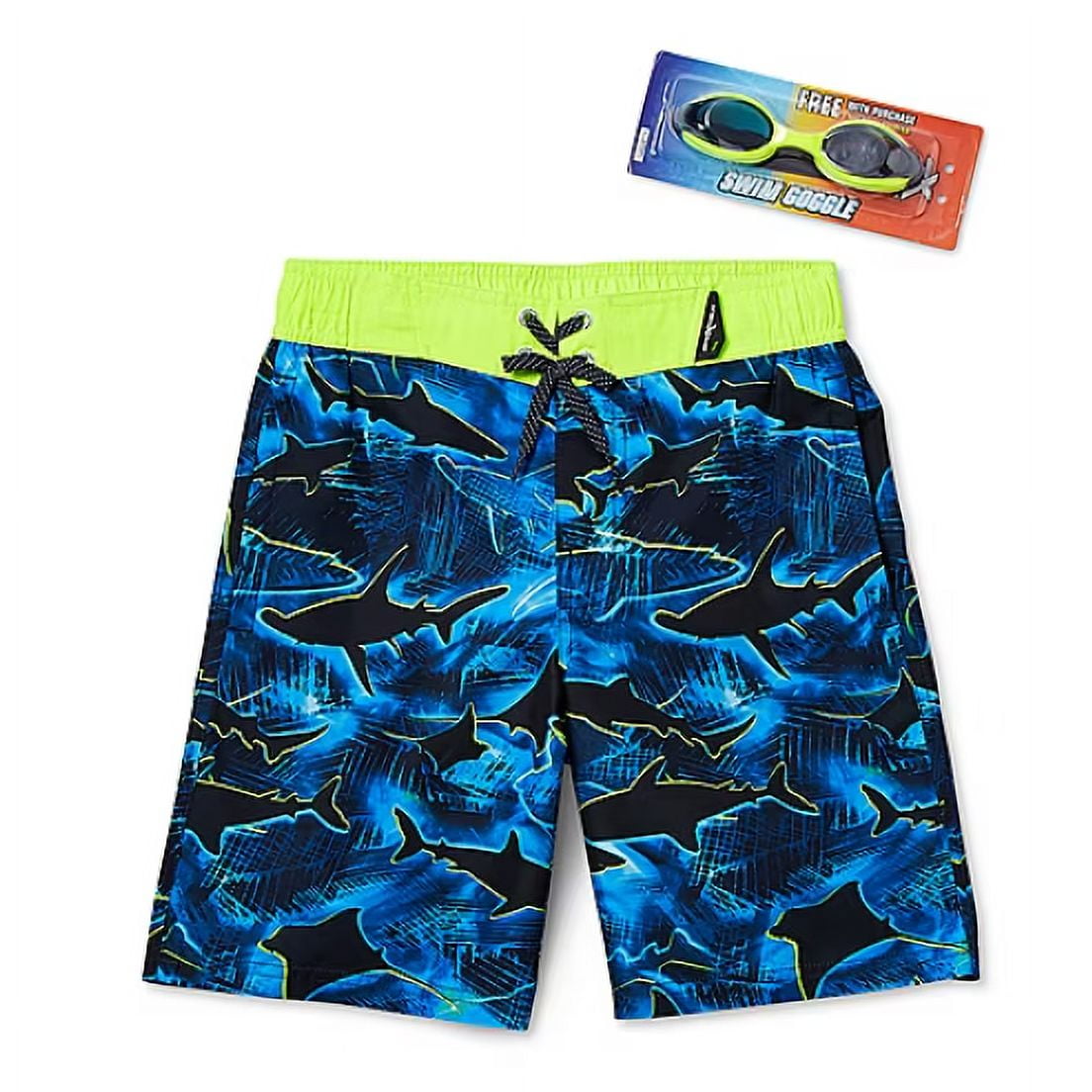 ZeroXposur Big Boys Above the Knee Waves Board Shorts, Large (14-16 ...