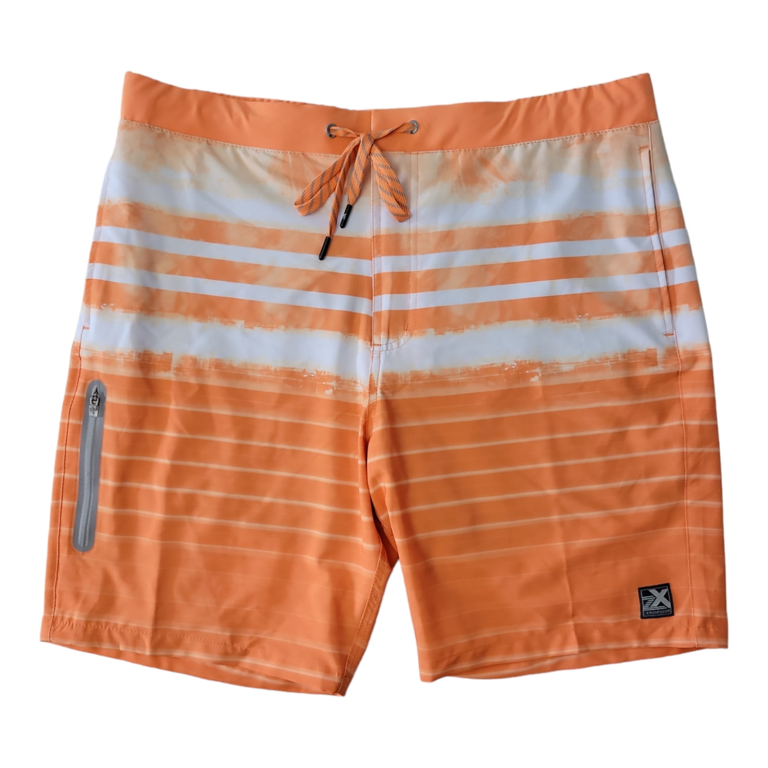 ZeroXposur Men's UPF 50+ Sun Protection Comfort Liner Snap Waist Swim ...