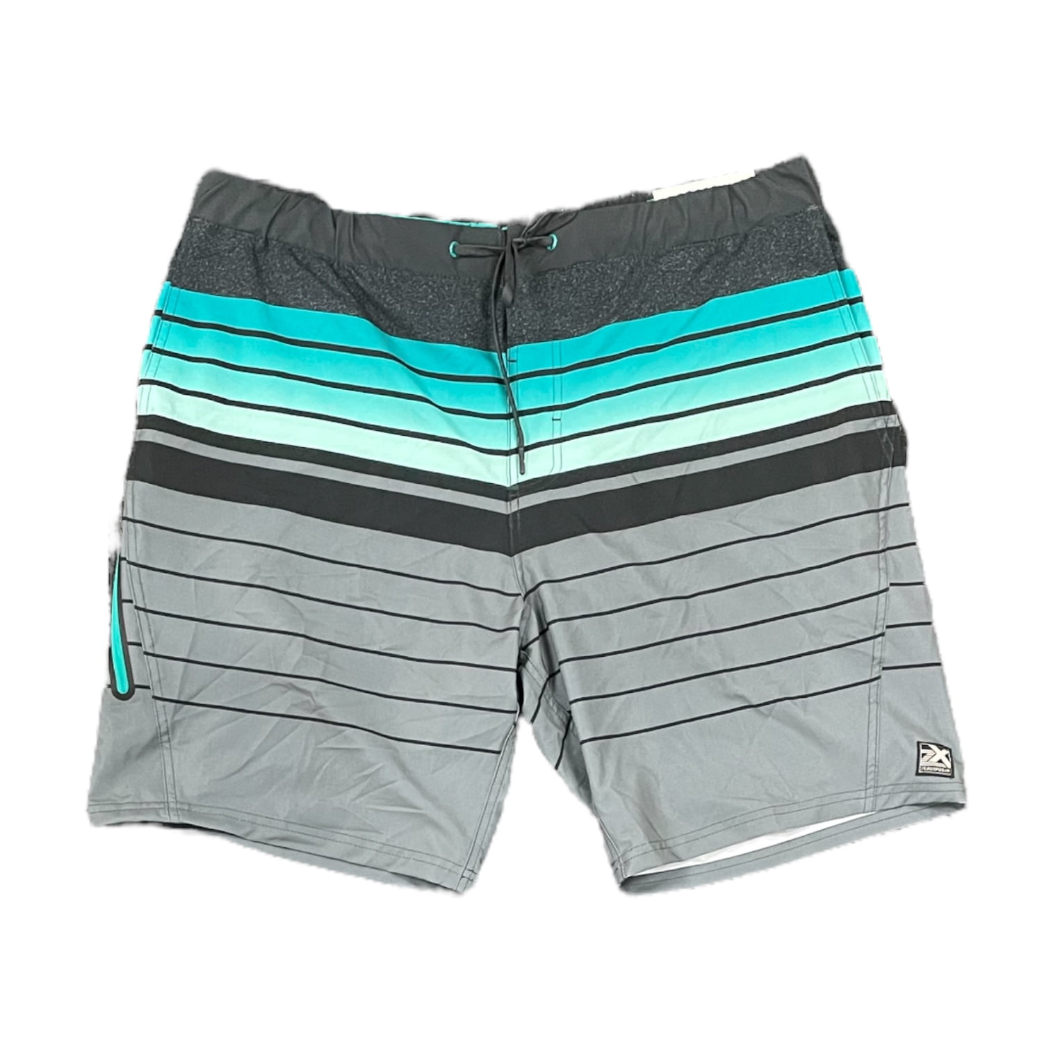 ZeroXposur Men's UPF 50+ Sun Protection Quick Dry Swim Trunks (Iron Onill, XL) - Walmart.com