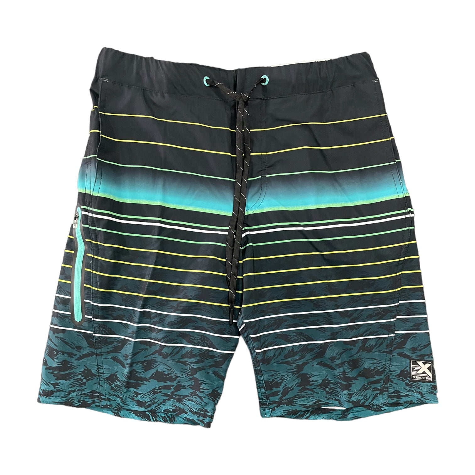 ZeroXposur Men's UPF 50+ Sun Protection Quick Dry Swim Trunks (Orbit ...
