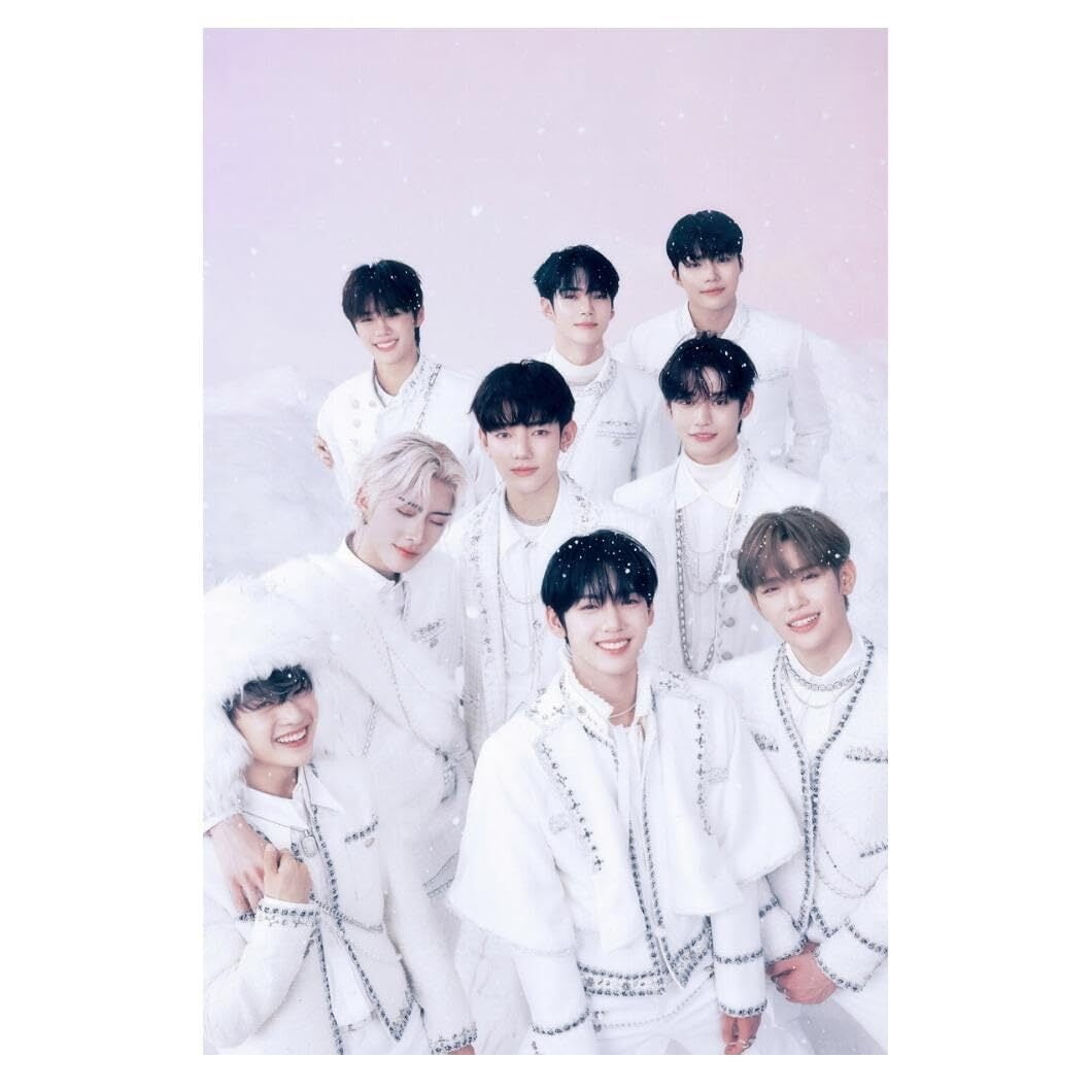 Zerobaseone Zb1 Poster Blue Paradise Album Hide Concept Photo Print K ...