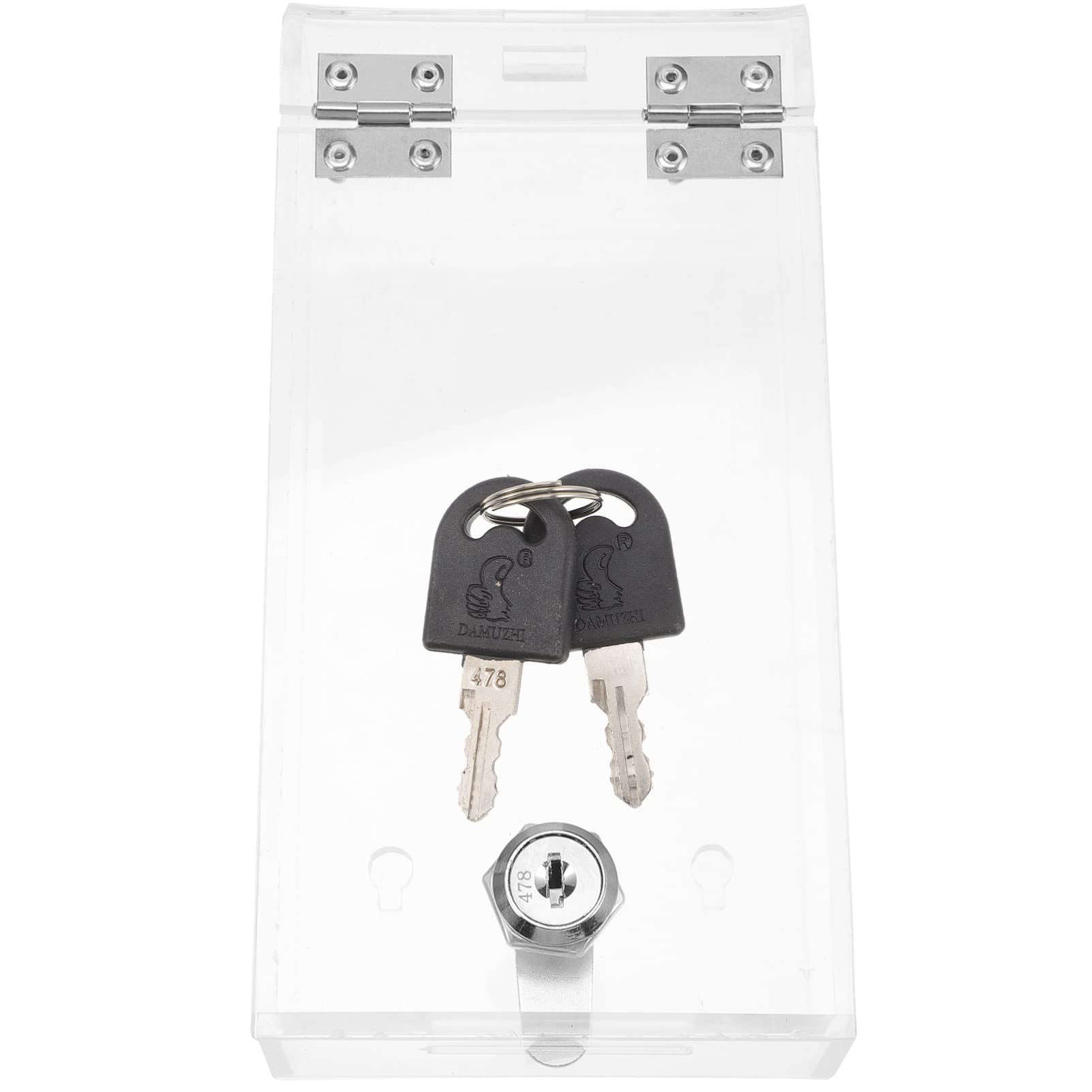 Zerodeko Key Lock Box Cellphone Case Clear Cell Phone Lock Box Phone ...