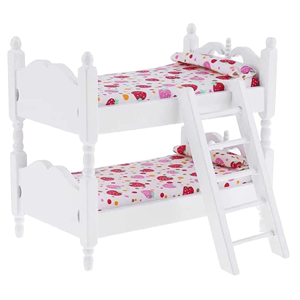 Zerodeko Lps Accessories Bunk Beds Set 1 12 Scale, Doll House Furniture ...