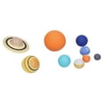 Zerodis 9pcs Solar System Teaching Model Planet Astronomy Science Early ...
