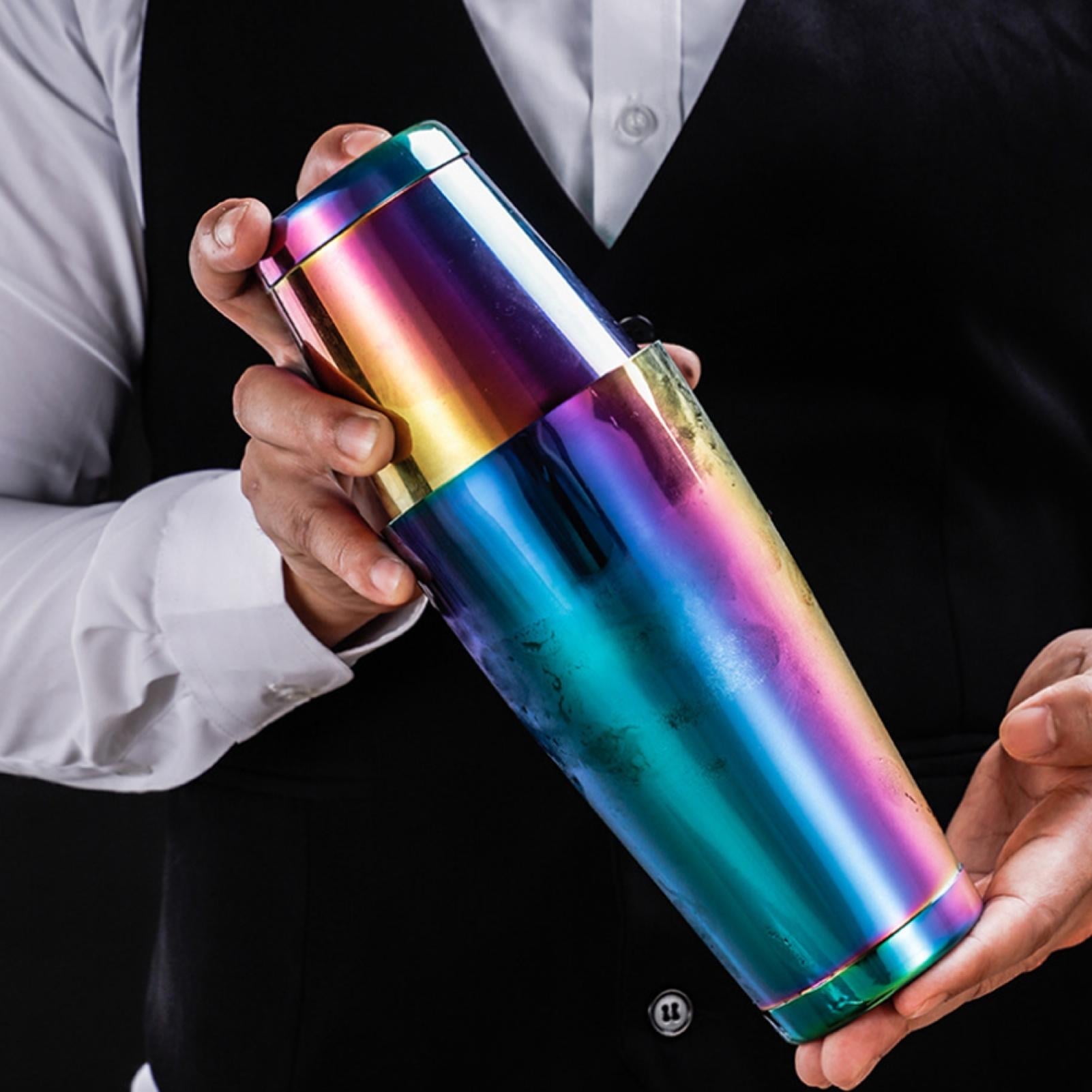 Tebru Boston Cocktail Shaker Set, 2 Piece Stainless Steel Tins, 19oz ...