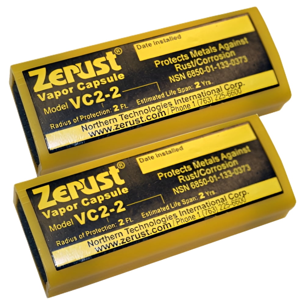 Zerust VC2-2 NoRust Vapor Capsule - Pack of 2 - Made in the USA ...