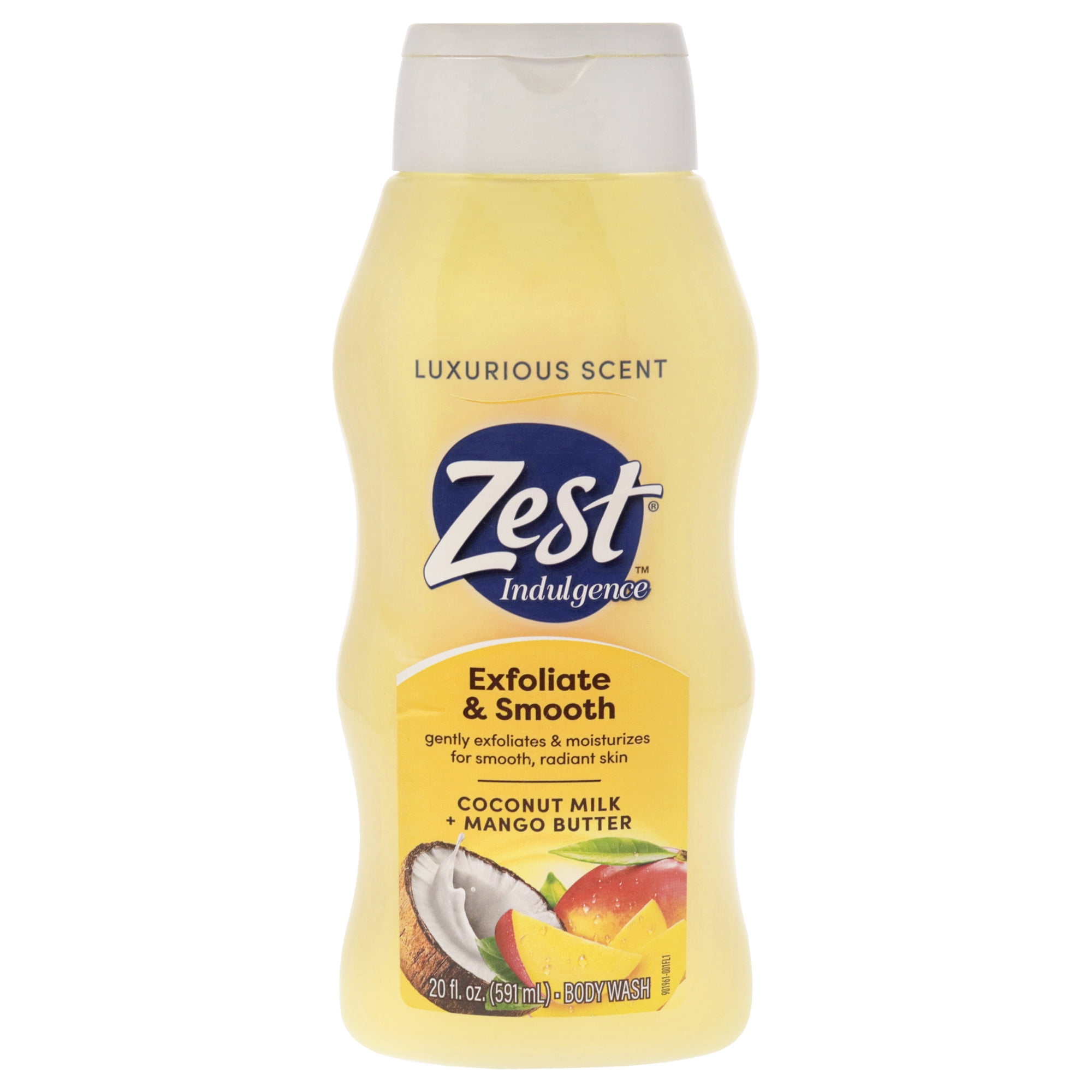Zest Body Wash - Coconut Milk and Mango , 20 oz Body Wash - Walmart.com