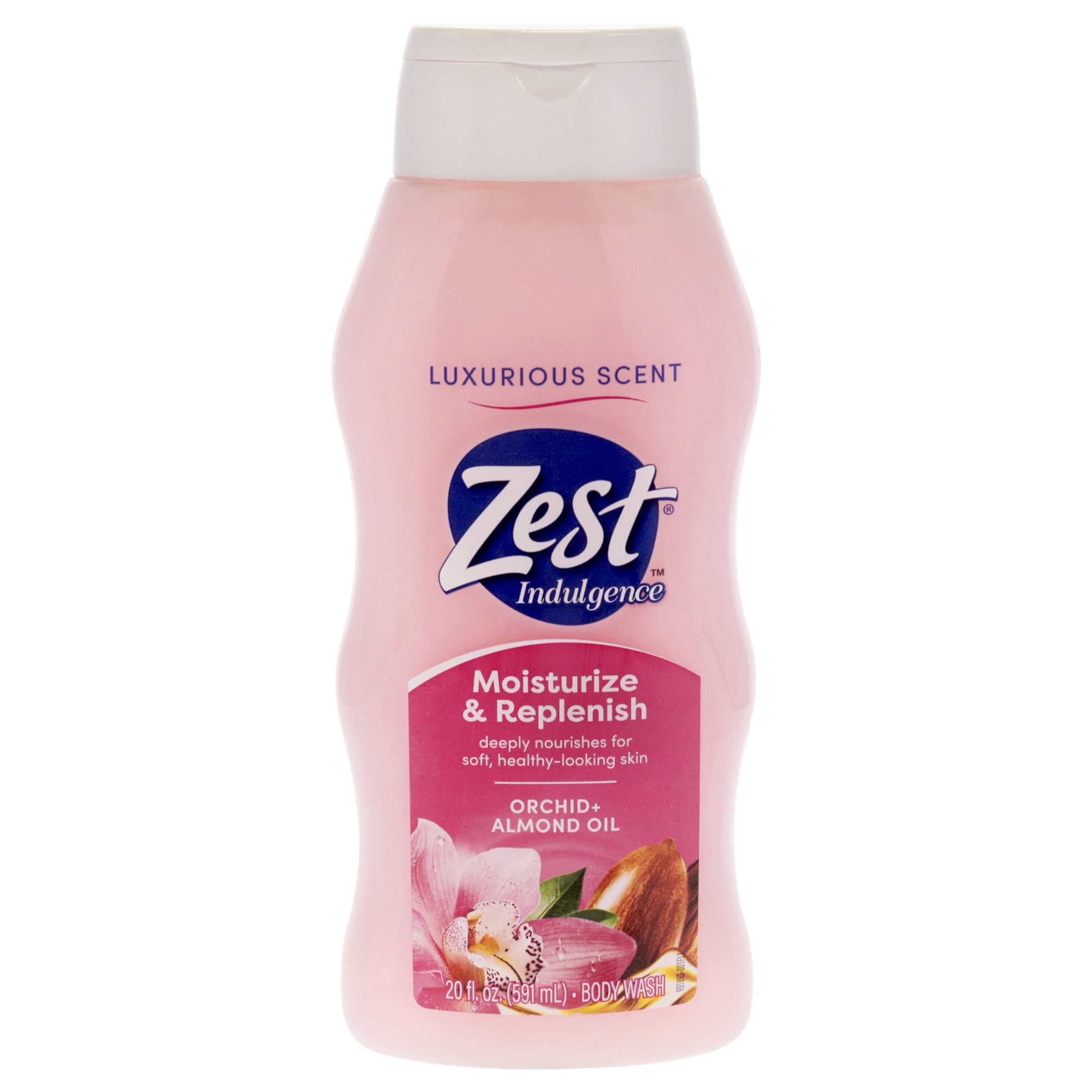 Zest Body Wash - Lush Orchid and Almond Oil , 20 oz Body Wash - Walmart.com