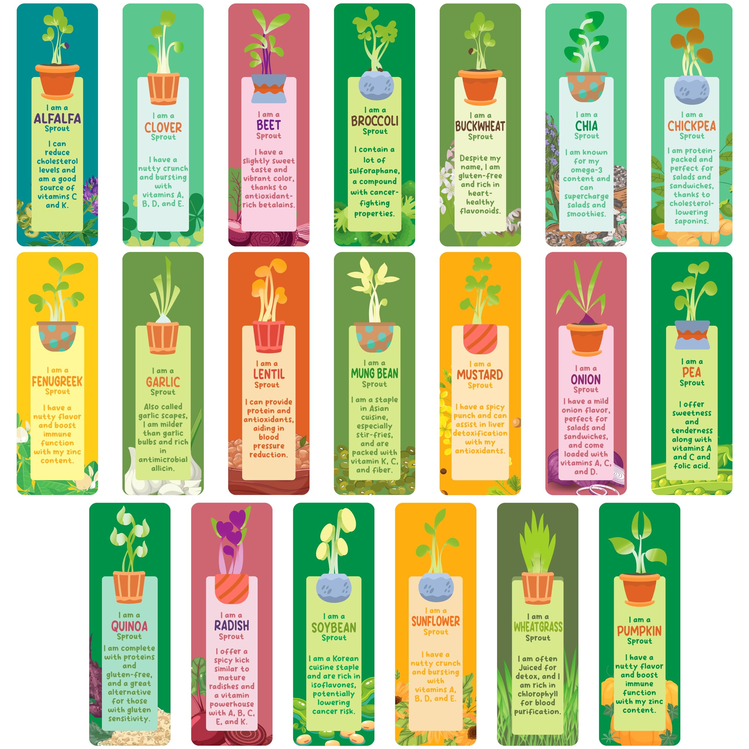 Only Zest Bookmarks Kids - 100 Pcs Educational Bulk Bookmarks, Fun ...