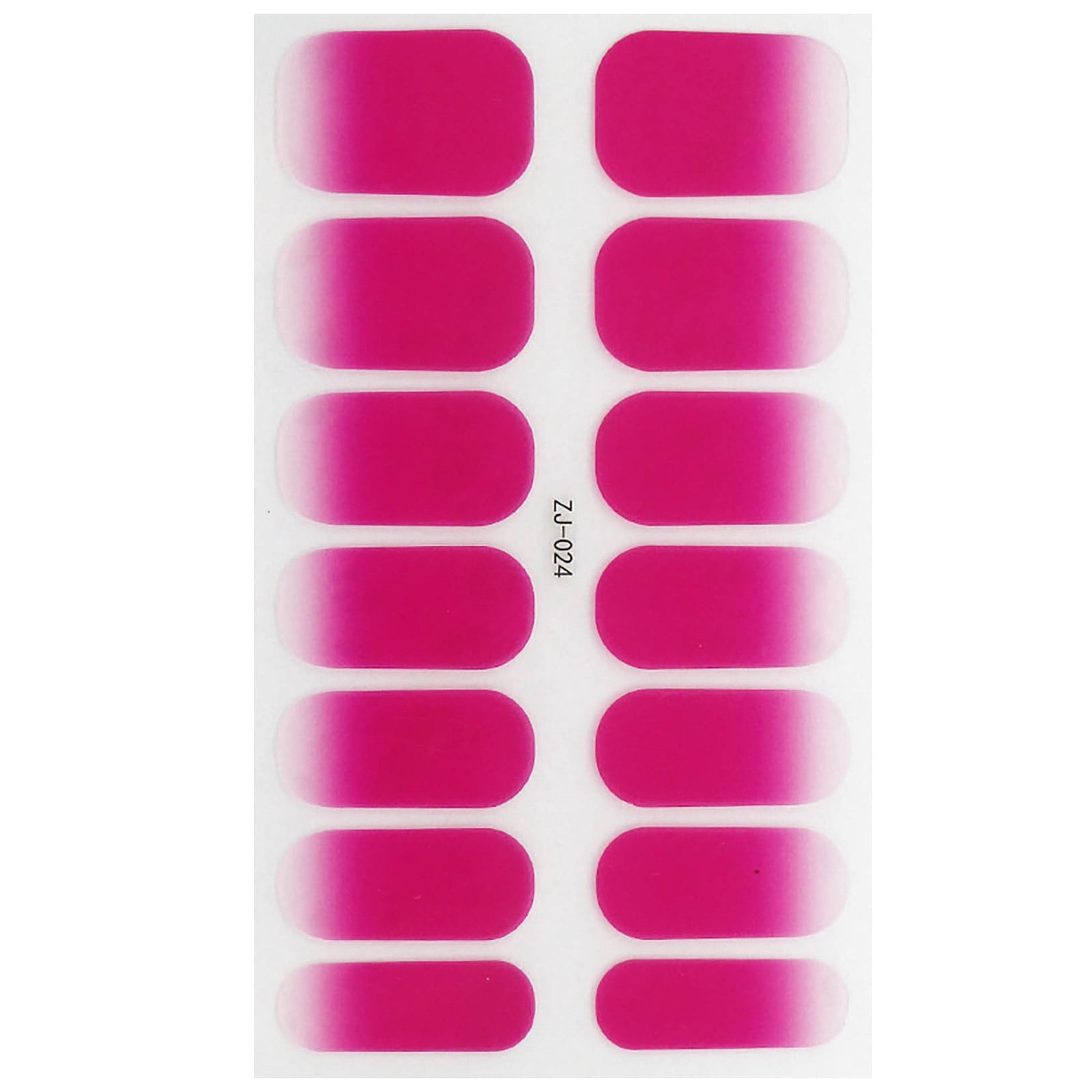 ZestMode 1Pc French Nail Polish Stickers Full Nail Wraps French Tip ...