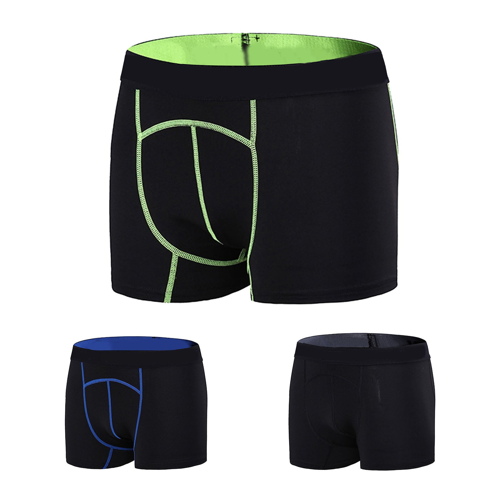 ZestMode 2 Pack Mens Compression Pants Athletic Tight,Cool Dry Sport ...