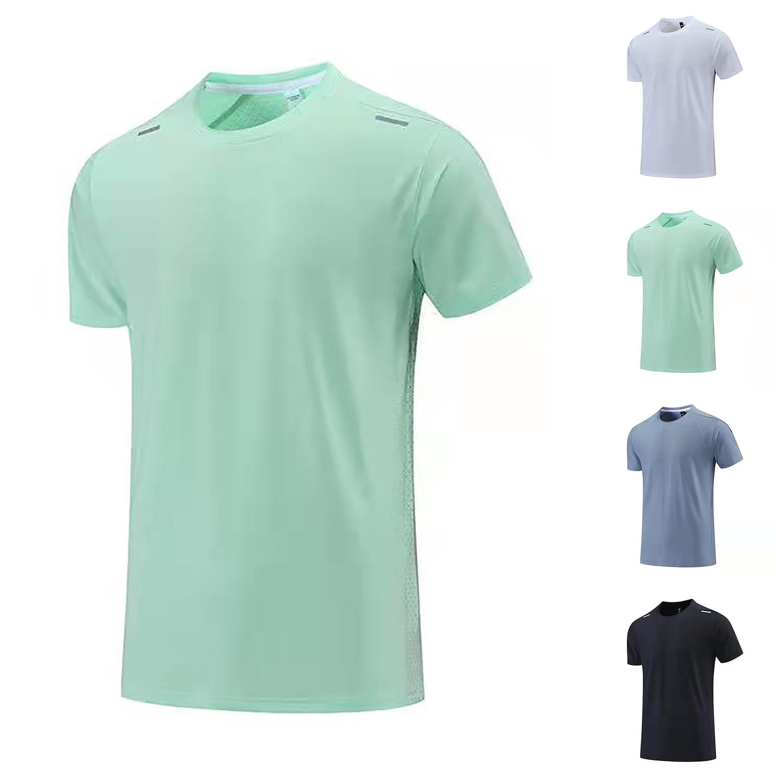 ZestMode 2 Pack Mens Compression Shirts Compression Sport Shirt Fishing ...