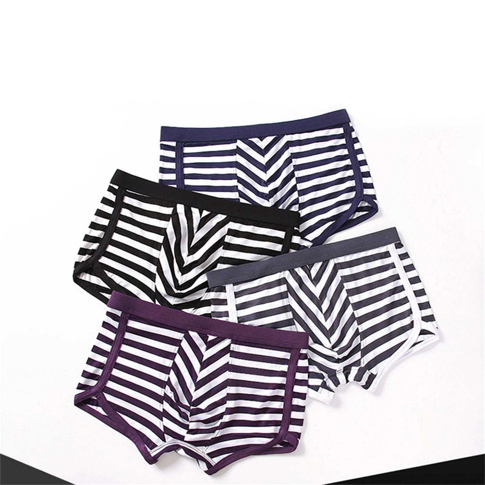 ZestMode 3 Pack Men's Underwear Pack Boxer Briefs,Bikini Briefs Soft ...
