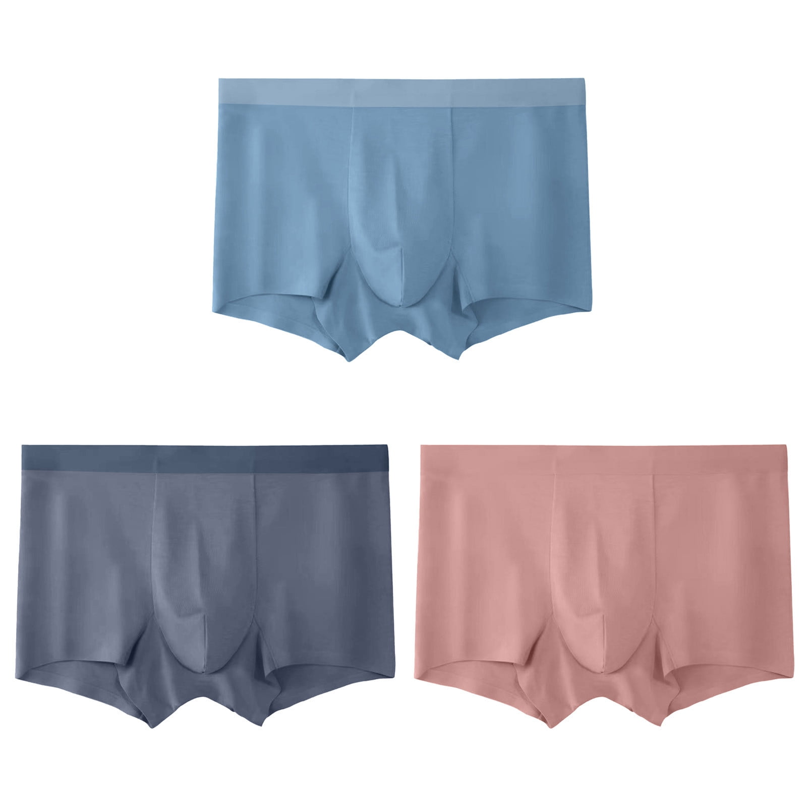 ZestMode 3 Pack Men's Underwear Pack Boxer Briefs,Soft Cotton Briefs ...
