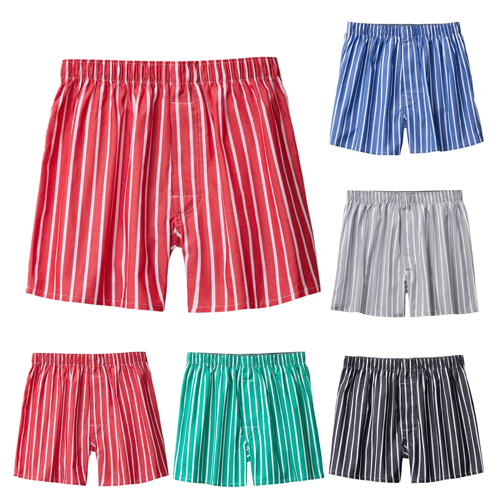 ZestMode 5 Pack Men's Comfort Flex Fit Boxer Briefs,Ultra Soft Stretch ...