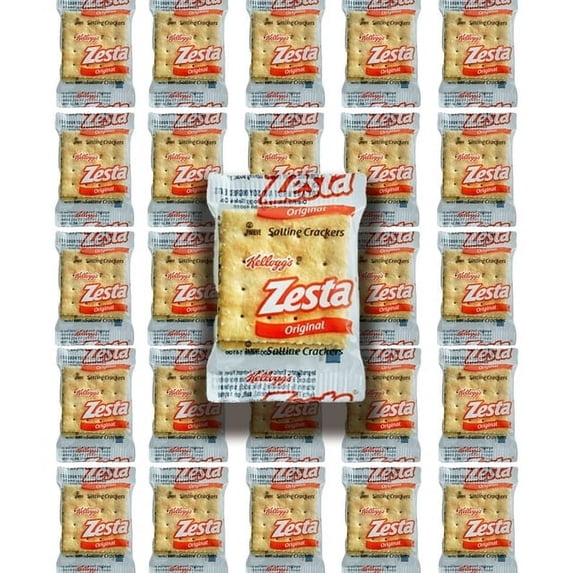 Zesta Saltine Crackers, Individually Wrapped, 100 Single Serve Packs, 2 ...