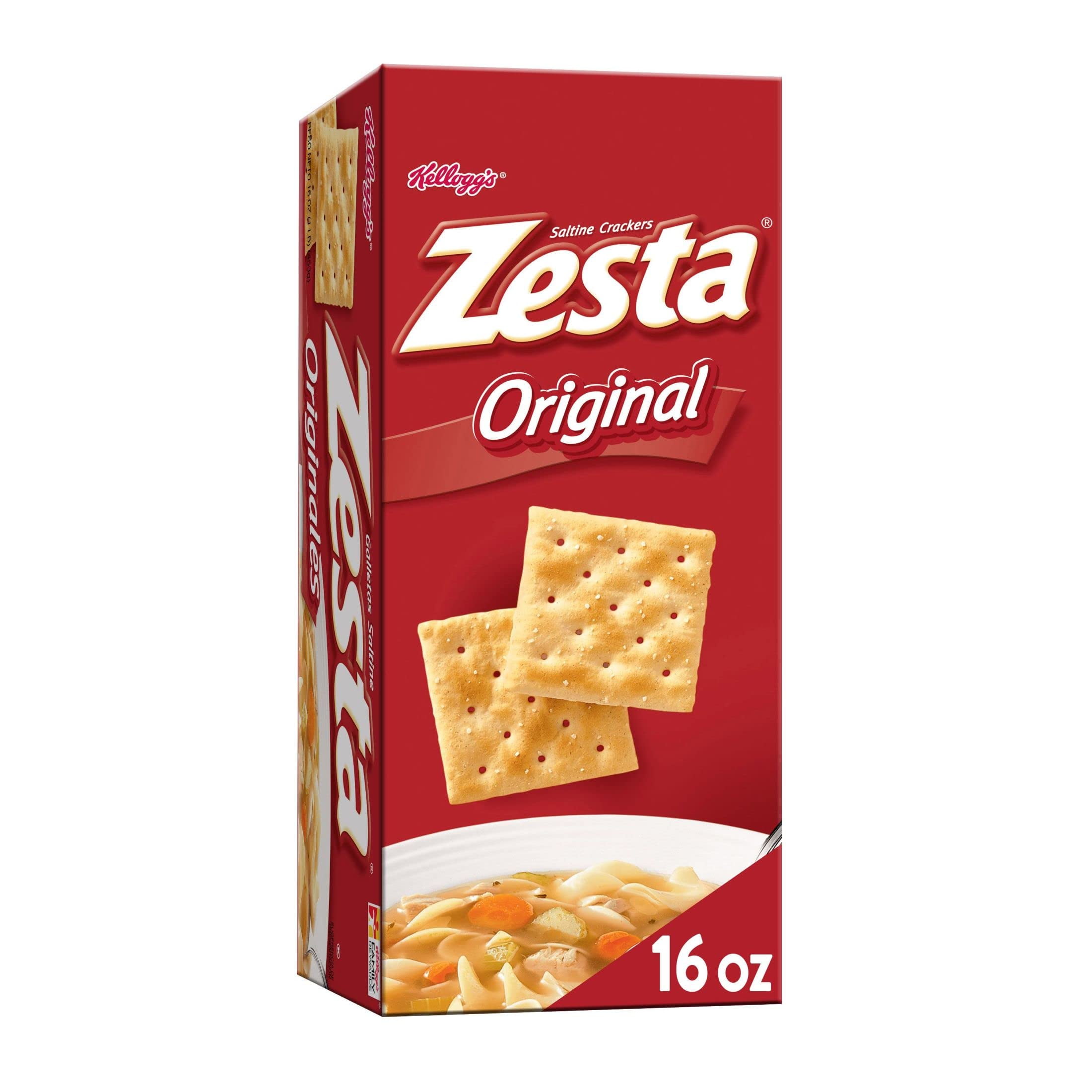 Zesta Saltine Crackers, Soup XEF1 Crackers, Lunch Snacks, Original ...