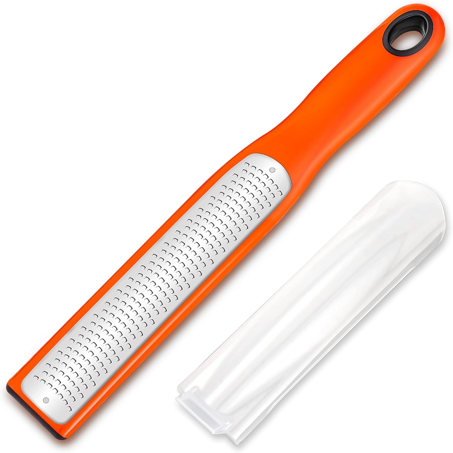 Zester Grater with Handle, Lemon Zester Cheese Grater for Kitchen ...