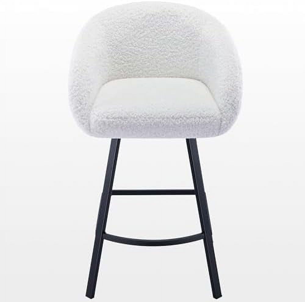 Zesthouse 26'' Swivel Counter Stools, Modern Bar Stools for Kitchen ...