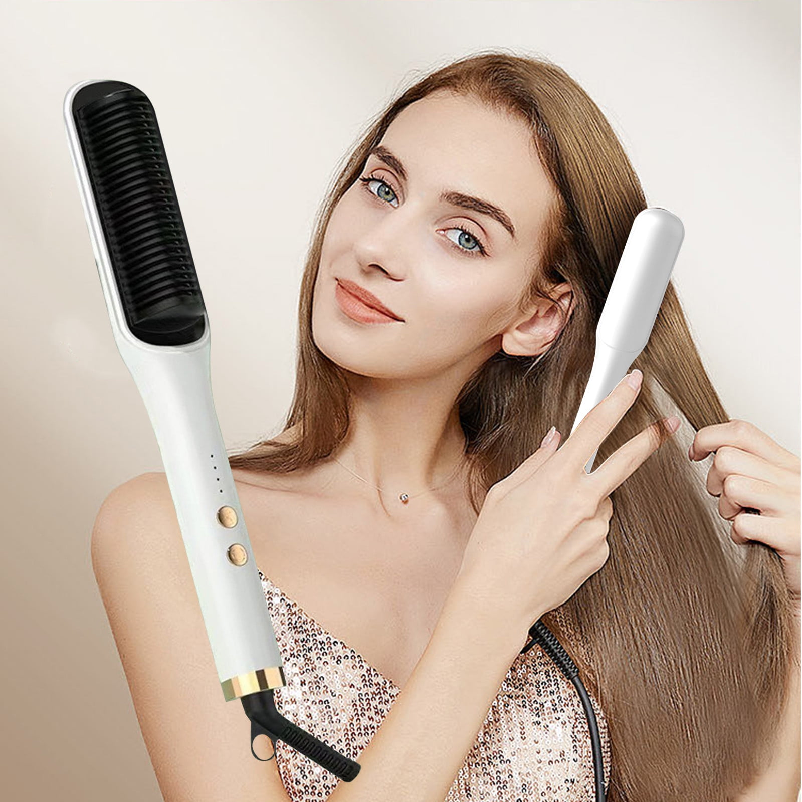 ZestqaQ Natural Curls Hair Curler, Fast Heating Crimper Wand for All ...