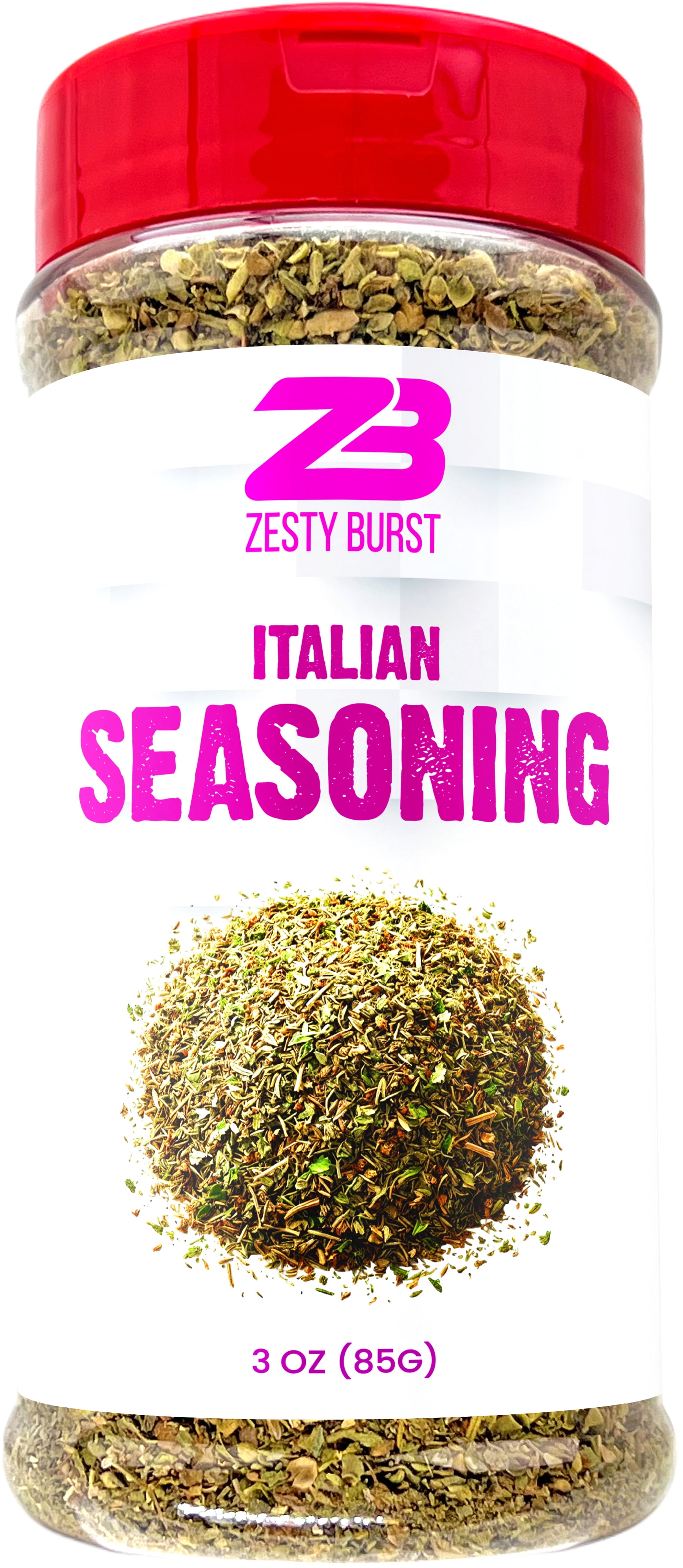 Zesty Burst Italian Seasoning 3 oz. | 0 Fillers, 0 Additives | Premium ...