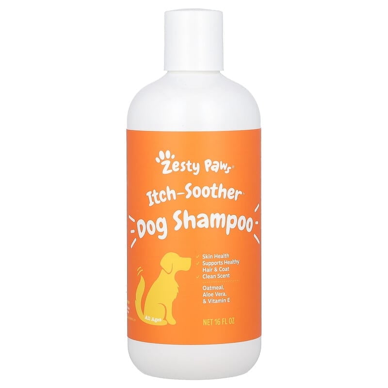 Zesty Paws, Itch-Soother Dog Shampoo, All Ages, 16 fl oz Pack of 2 ...