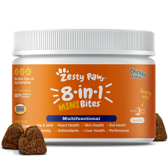 Zesty Paws Probiotic Bites Dogs