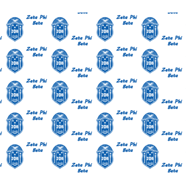 Zeta Phi Beta Gift Tissue Paper, Ten (10) XL Sheets (Tissue Paper Only ...