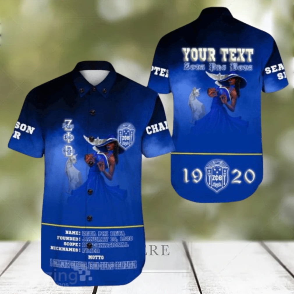 Zeta Phi Beta Motto Hawaiian Shirt For Men And Women title - Walmart.com
