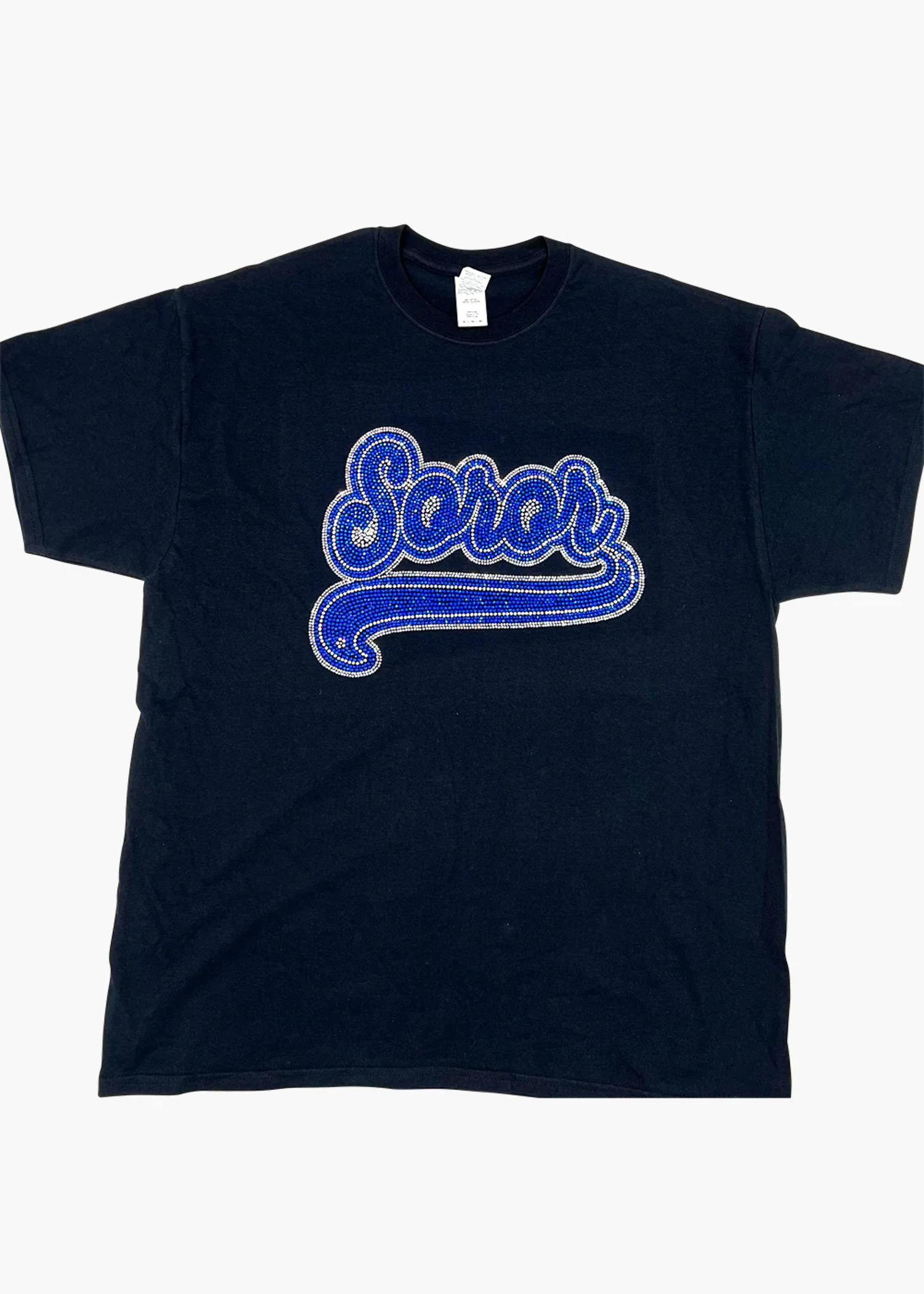 Zeta Phi Beta SOROR Rhinestone Bling Cocktail T-Shirt - Walmart.com