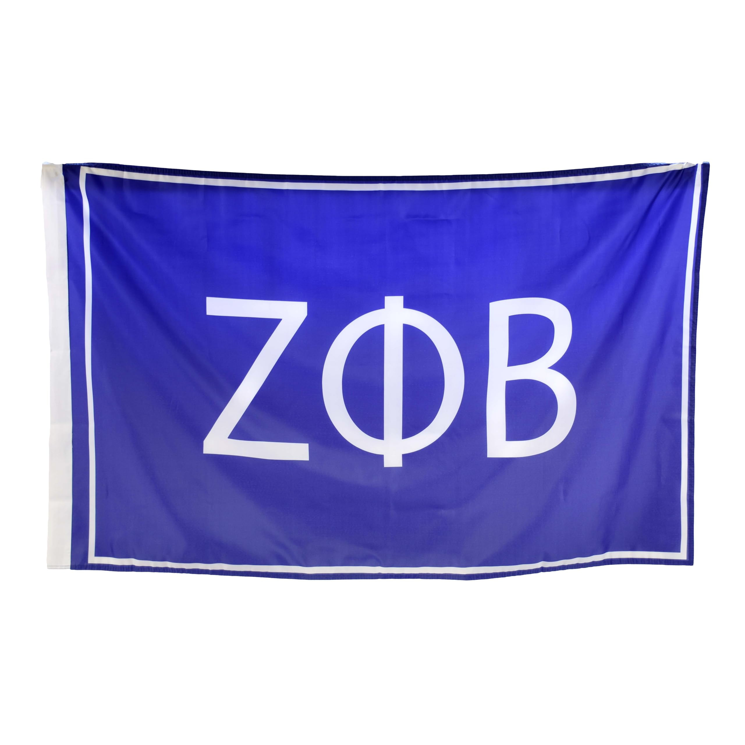 Zeta Phi Beta Sorority Greek Letters Flag, Two-Color Design - Walmart.com