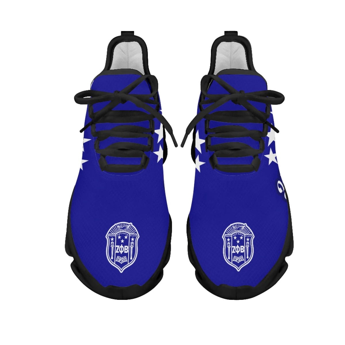 Zeta Phi Beta Women's Sneakers Round Toe Flats for Female Personalized ...