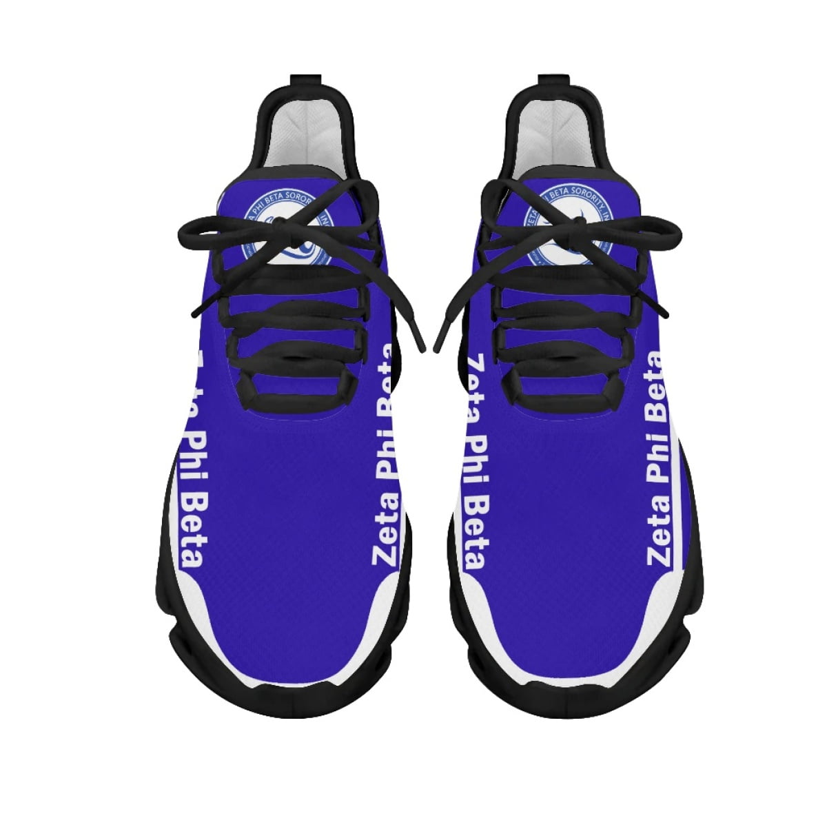 Zeta Phi Beta Women's Sneakers Round Toe Flats for Female Personalized ...