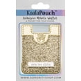 Zeta Tau Alpha - Glitter Koala Pouch (Gold) - Walmart.com