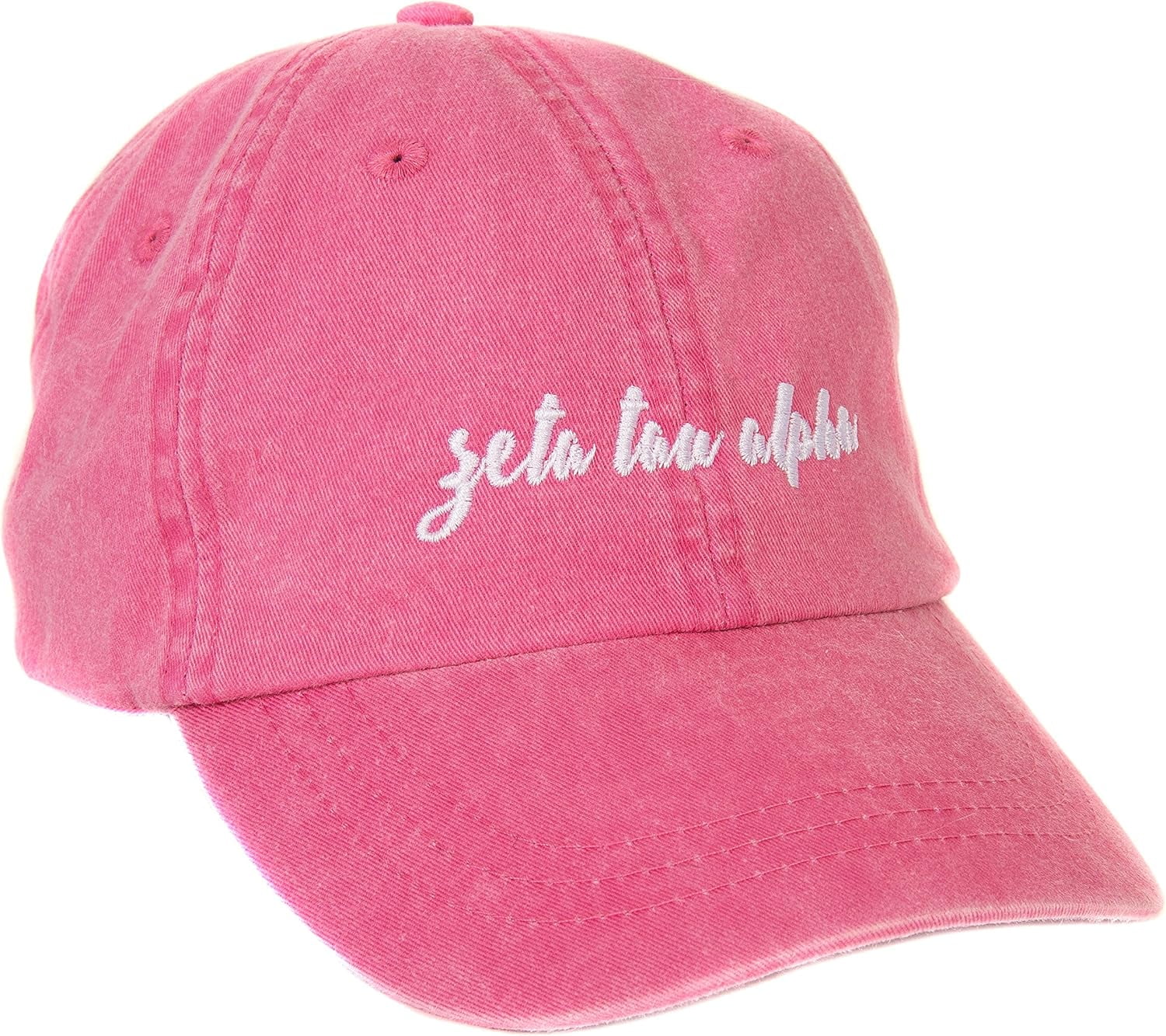 Zeta Tau Alpha Sorority Baseball Hat – Adjustable Zeta Zta Embroidered ...