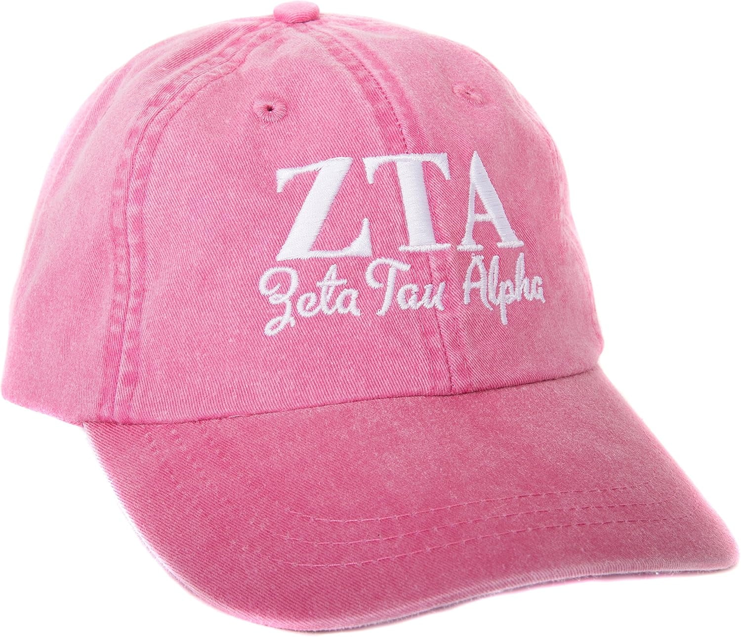 Zeta Tau Alpha Sorority Baseball Hat – Adjustable Zeta Zta Embroidered ...