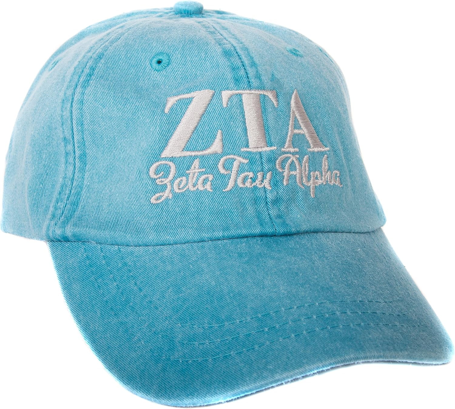 Zeta Tau Alpha Sorority Baseball Hat – Adjustable Zeta Zta Embroidered ...