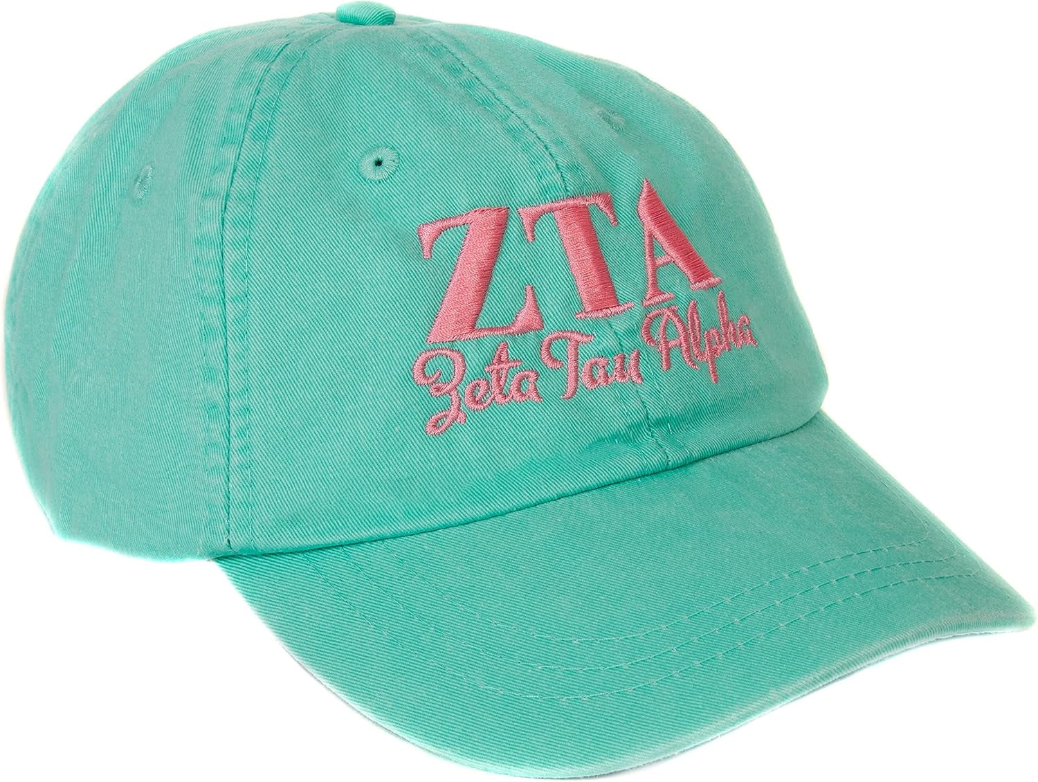 Zeta Tau Alpha Sorority Baseball Hat – Adjustable Zeta Zta Embroidered ...