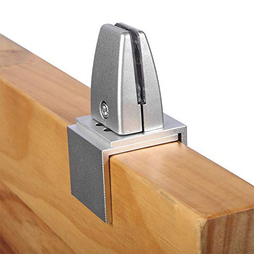 Zetek Sneeze Guard Clamp Support - Cubicle Panel Extenders Bracket 1-3/ ...