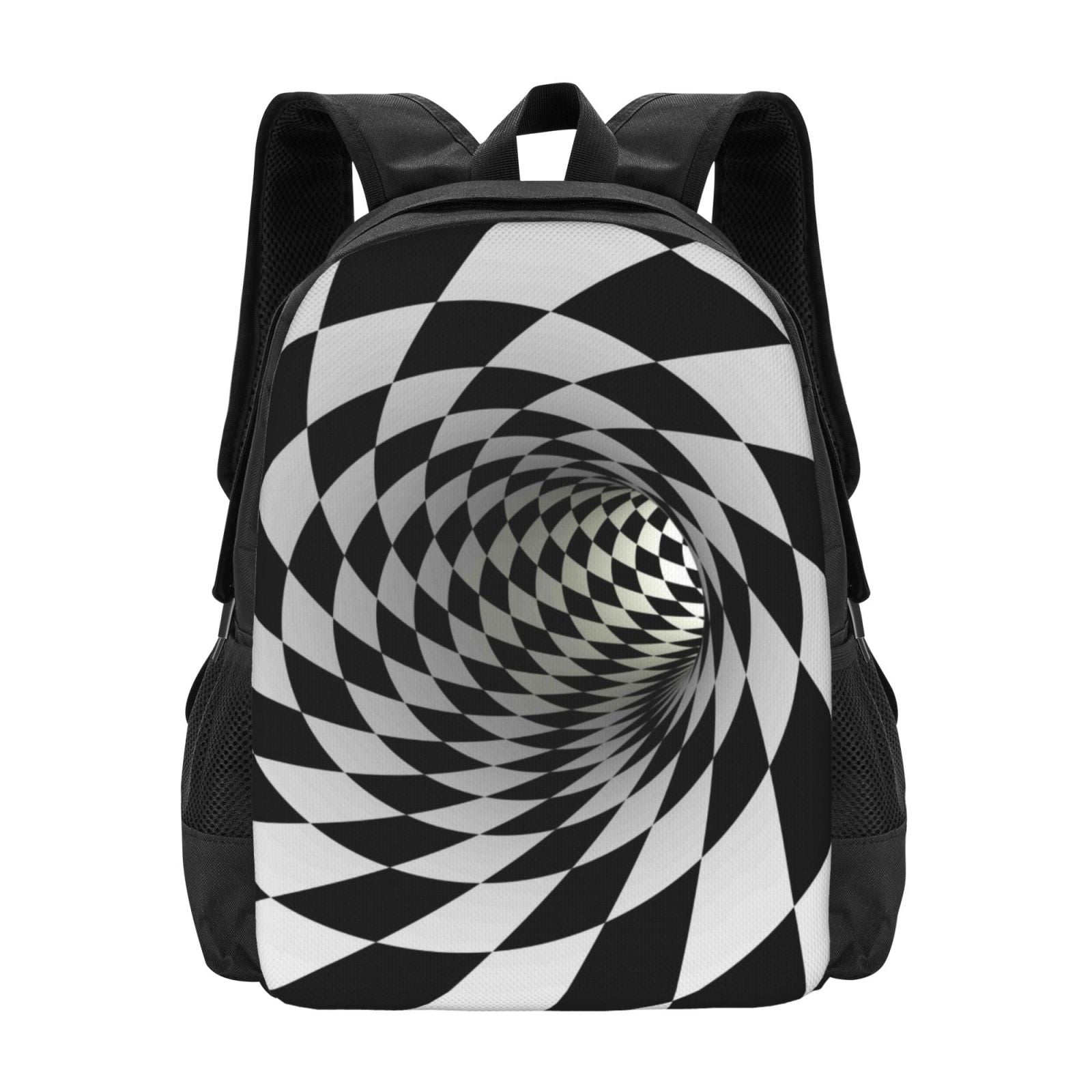 Zeuib 3D Vortex Illusion Stylish and Lightweight Backpack: Perfect for ...