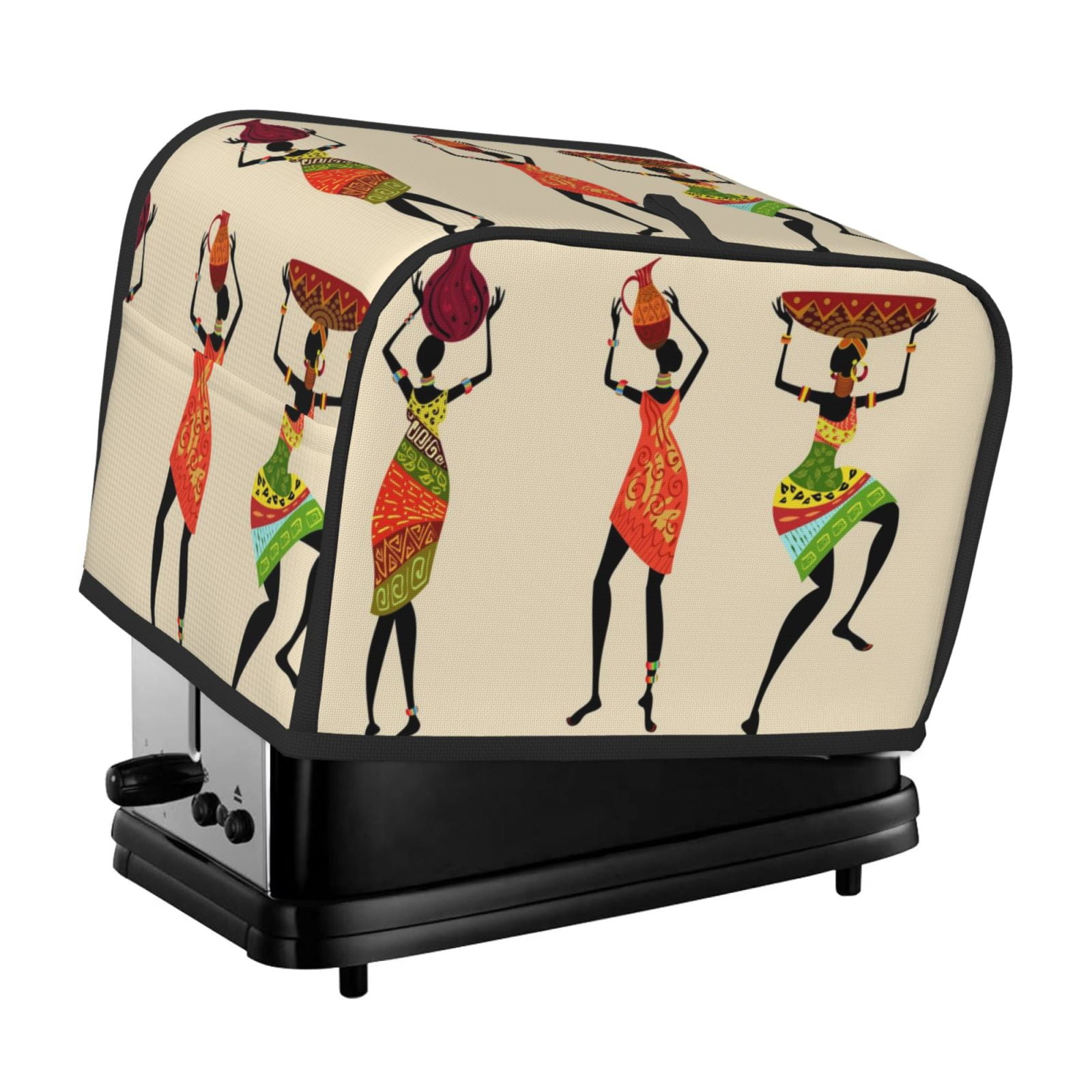Zeuib African Women Four Slice Toaster Dust Cover Appliance Cover And ...