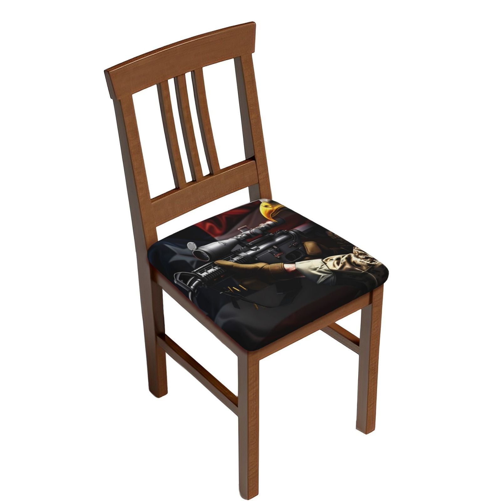 Zeuib American Bald Eagle Warrior Water-Repellent Sofa Seat Cushion ...