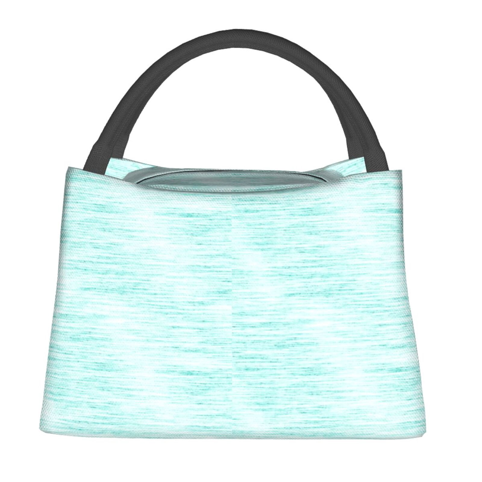 Zeuib Blue Bright Lunch Bag,Collapsible Cooler Bag Insulated,Leakproof ...