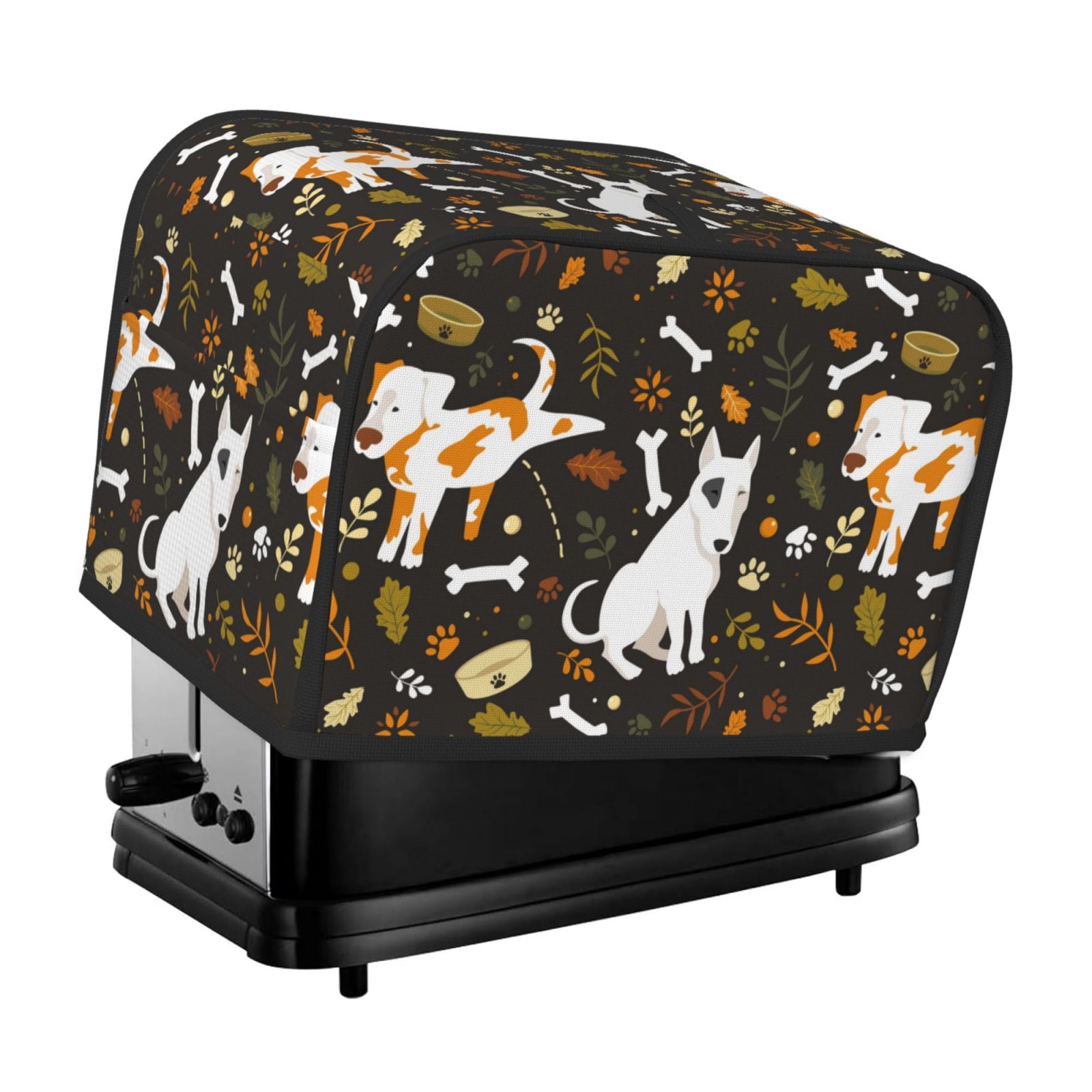 Zeuib Bones And Leaves Two Slice Toaster Dust Cover Appliance Cover And ...