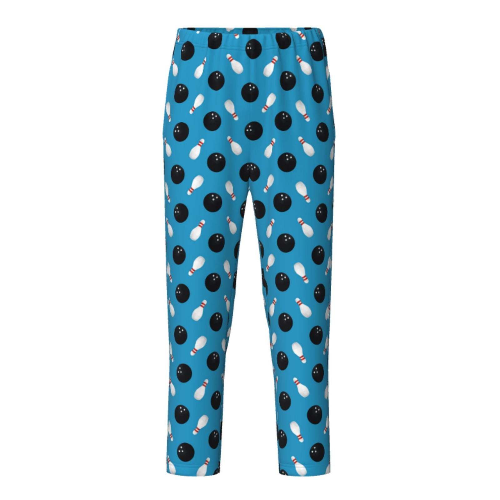Zeuib Bowling Balls Print Pajama Pants for Girls Boys,PJ Bottoms for ...